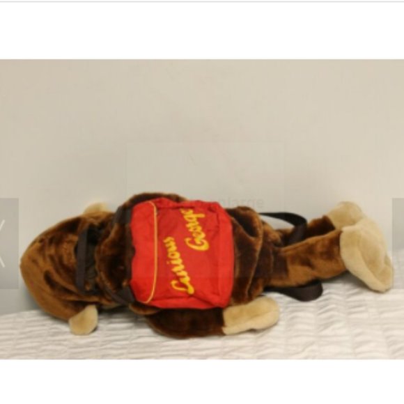 Toys | Vtg 1995 Curious George Backpack Puppet Head | Poshmark